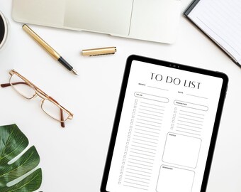 TO DO-LIST (printable A4 Pdf) - Etsy