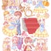Chibi Digital Stickers PNG | Cinderella Clipart for Planners ...