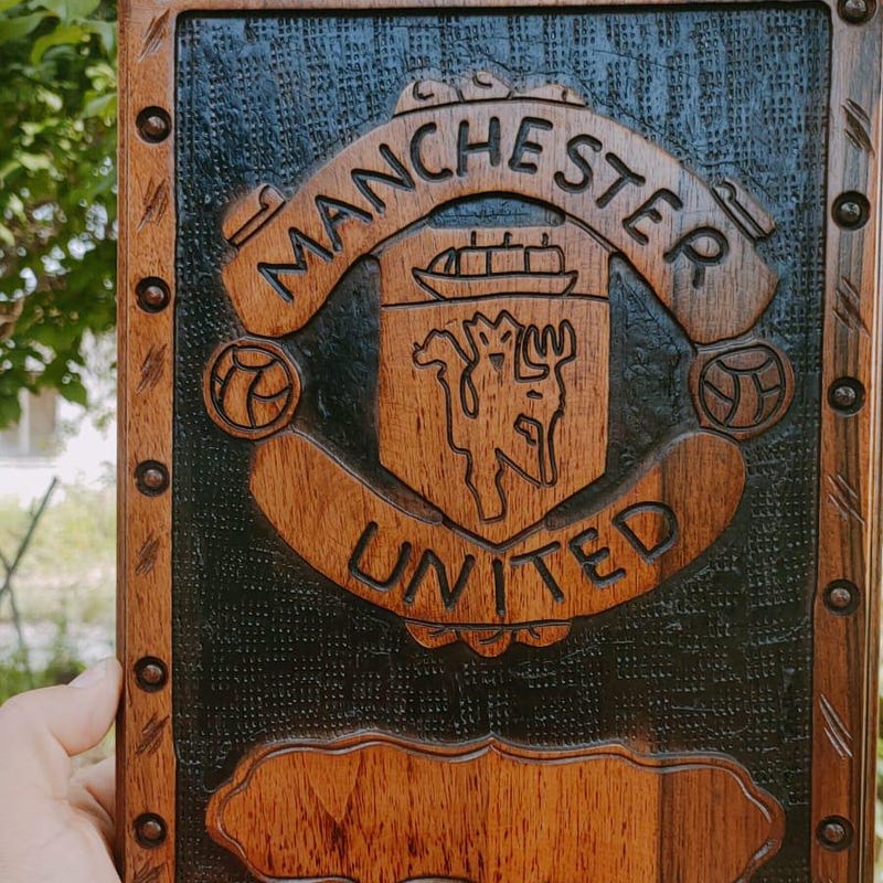 Manchester United Plaque - Etsy