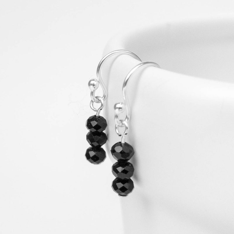 Tiny Dangle Earrings - Etsy