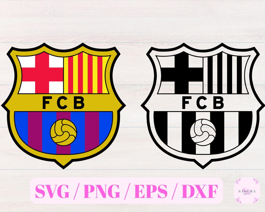 Barcelona Logo SVG/PNG - Barcelona Clipart - Barcelona Sublimination ...