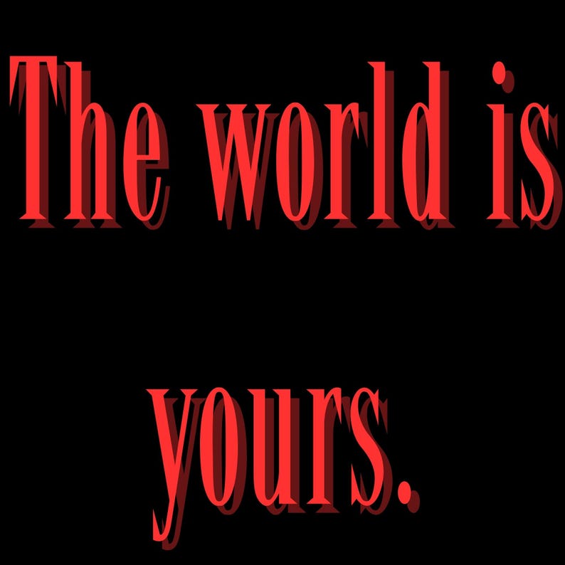 Scarface Font and SVG/PNG Bundle - Scarface Silhouette - Scarface ...