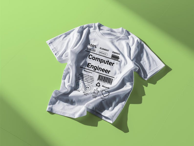 Computer Engineer T-shirt Design SVG/PNG - Design Svg - Fashion Design ...