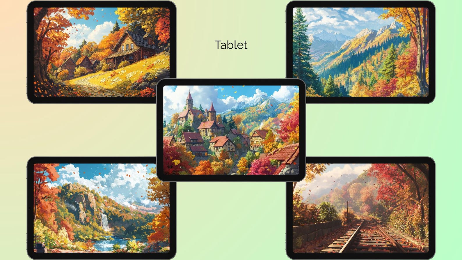 30 Studio Ghibli Fall Wallpapers 4K | Cozy Autumn PC, Tablet ...