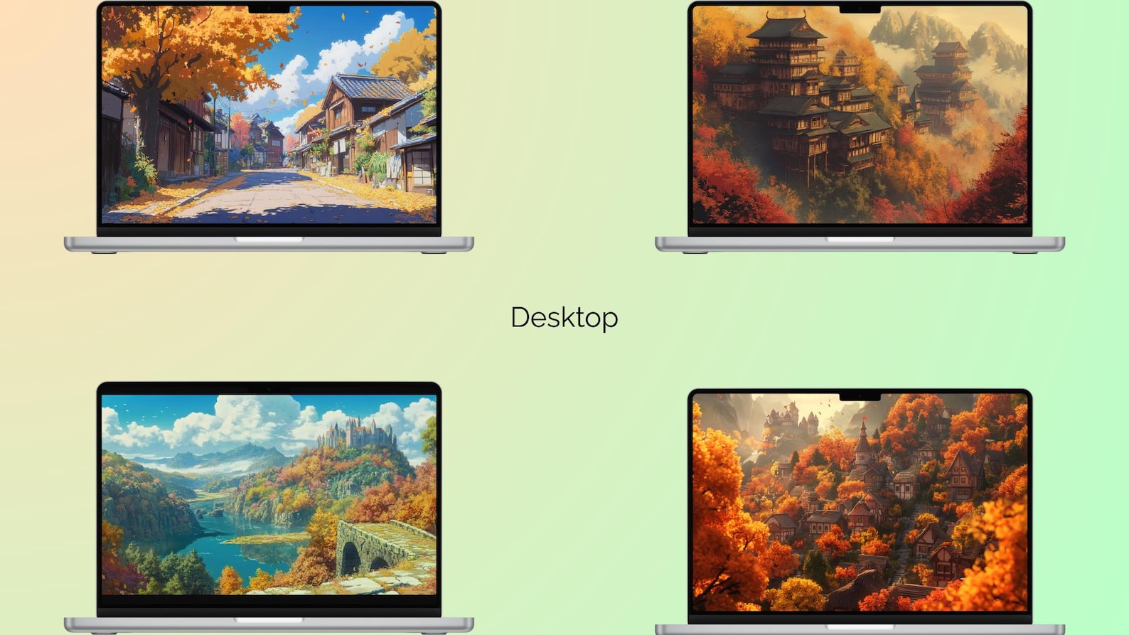 30 Studio Ghibli Fall Wallpapers 4K | Cozy Autumn PC, Tablet ...