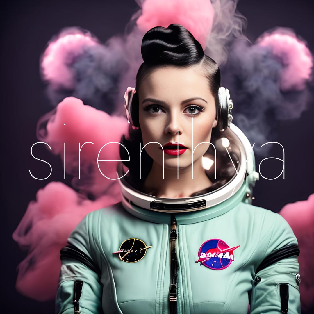 Cosmic Pinups Collection - 5 Original Retro-futurist Artworks | Gallery ...