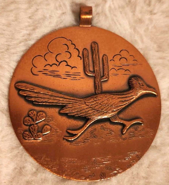 Vintage copper bell roadrunner - Gem