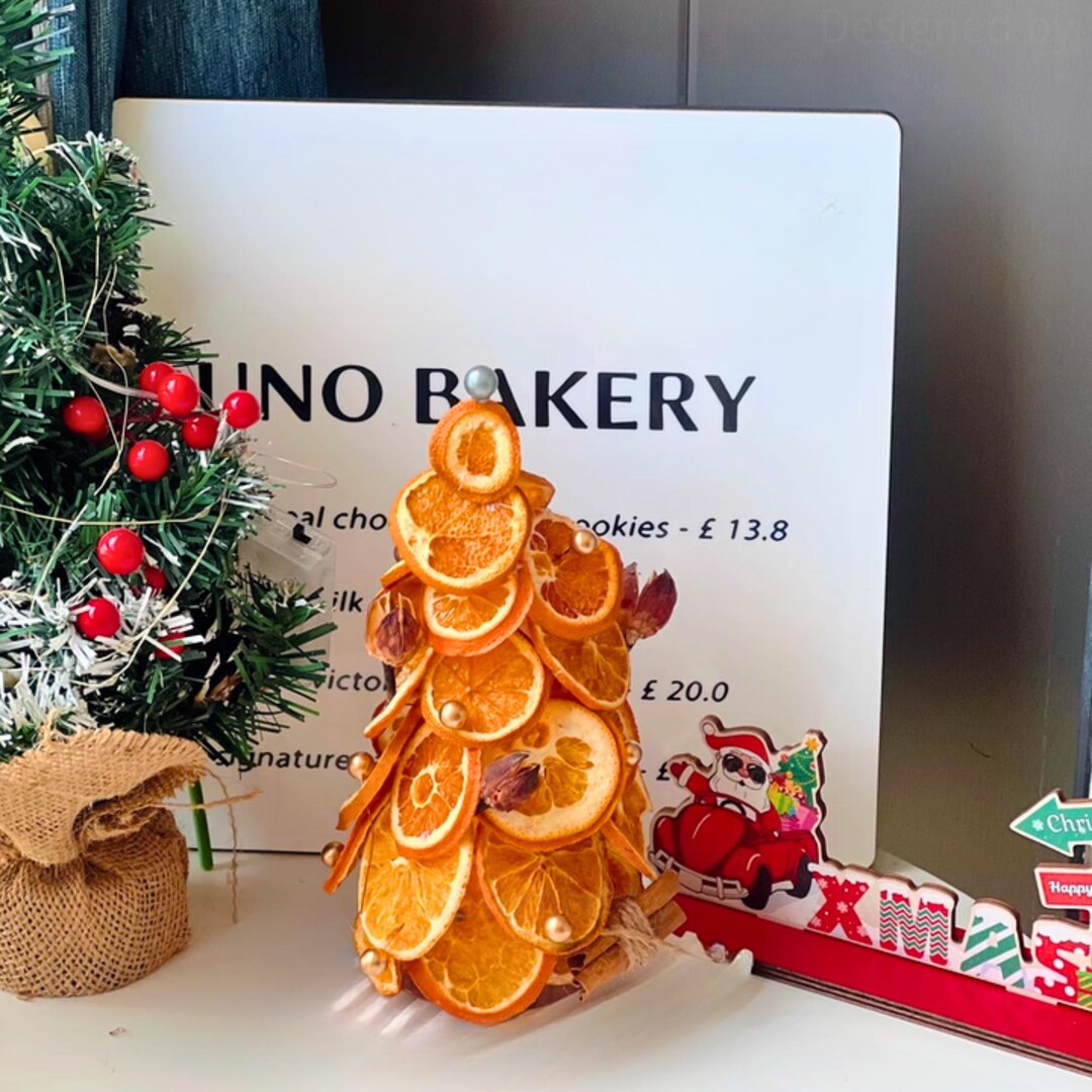 Dried Orange Christmas Tree DIY Kit – Natural Holiday Craft - Etsy