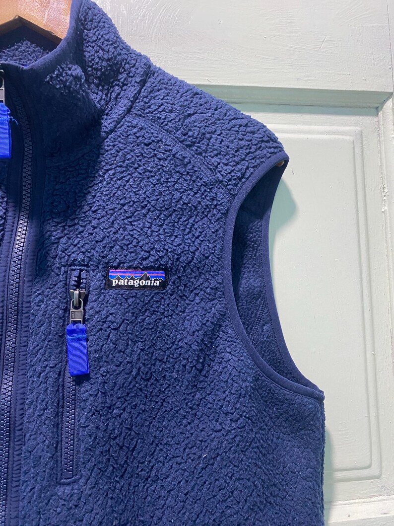 Patagonia Retro Pile Fleece Vest - Etsy