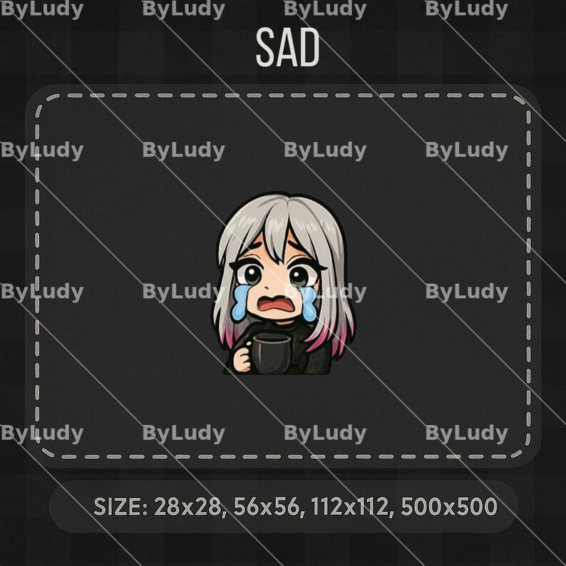 Sable Ward Chibi Emotes Pack | 9 Twitch Emotes | Dead by Daylight ...