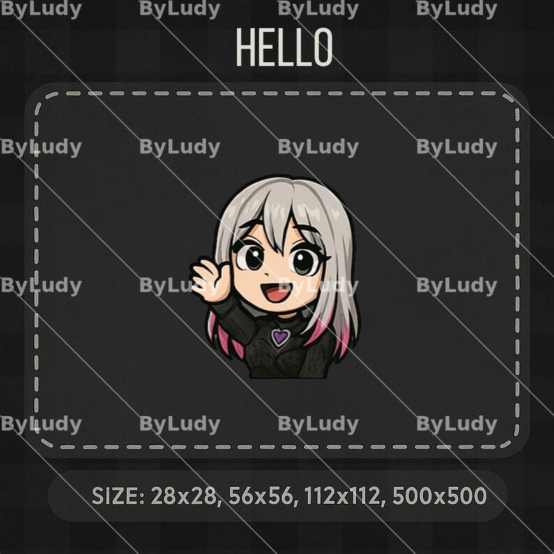 Sable Ward Chibi Emotes Pack | 9 Twitch Emotes | Dead by Daylight ...