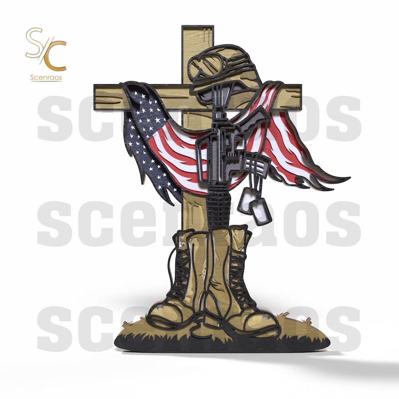 Soldiers Cross - Etsy