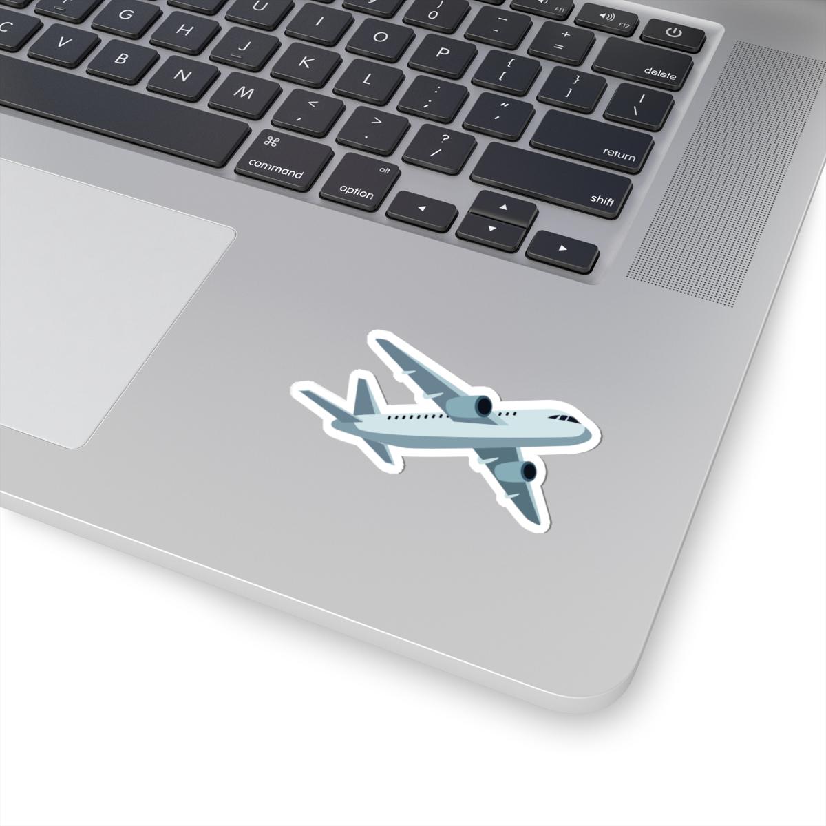 Airplane Kiss-cut Stickers - Travel, Adventure, Vacation Decor, Laptop ...