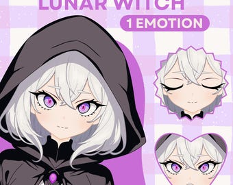 Girl Pngtuber | Premade Cute Chibi Vtuber Model | Reactive PNG for ...