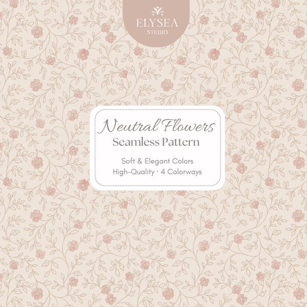 Botanical Wallpaper Blush - Etsy