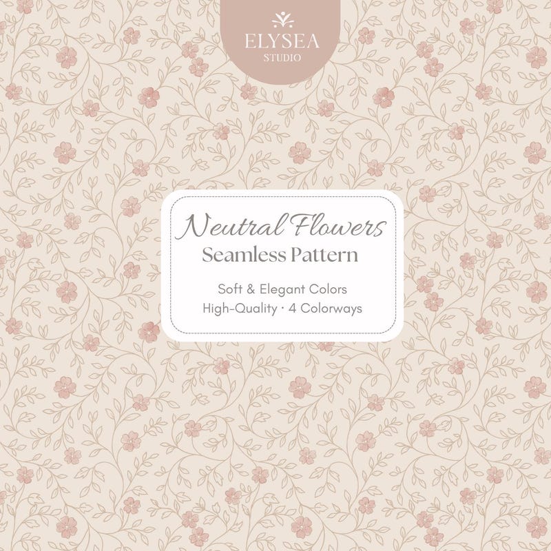 Botanical Wallpaper Blush - Etsy