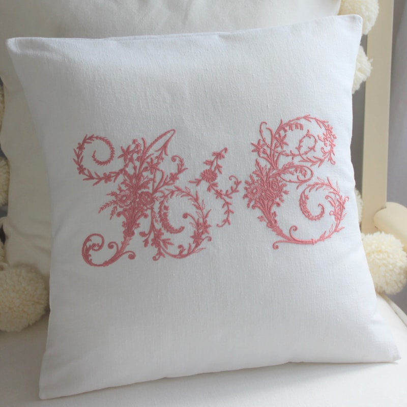 Embroidered Pillow Case Custom - Etsy