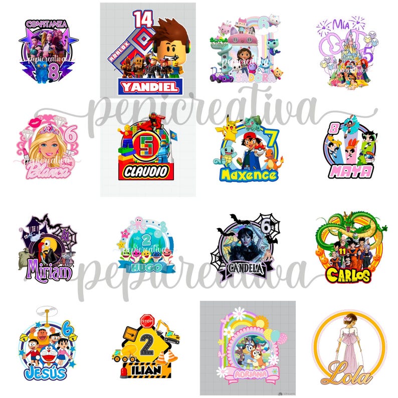 PACK 1 + 2 – 100 3D Cake Topper Designs | SVG Files for Cricut and ...