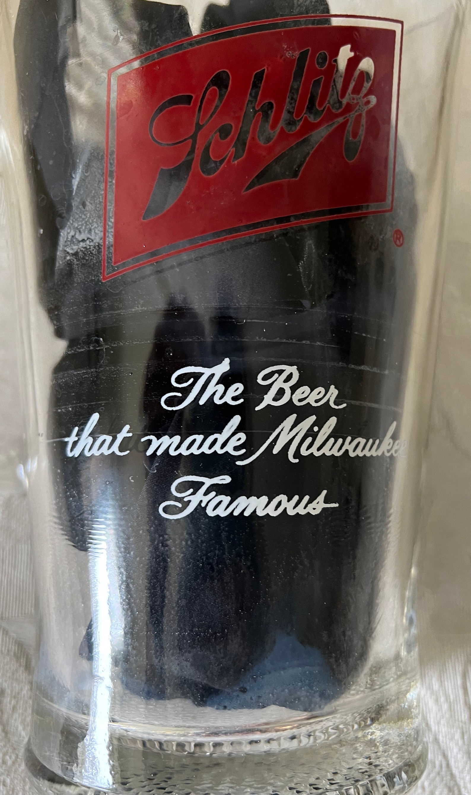 Vintage Schlitz Draft Beer Pitcher Glass / Breweriana /classic - Etsy