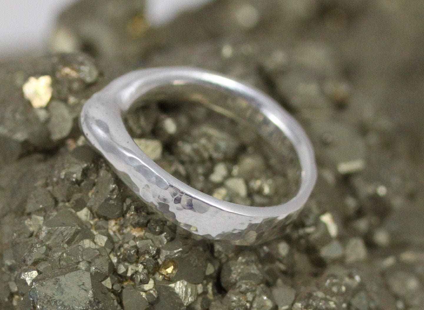 Shiny Fine Silver Fusion Drip Ring With Insanely Beautiful - Etsy