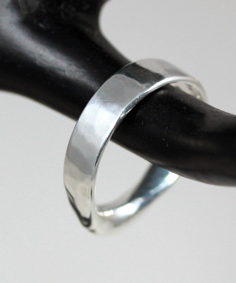 Shiny Fine Silver Fusion Dual Drip Ring With Cool Faceted - Etsy