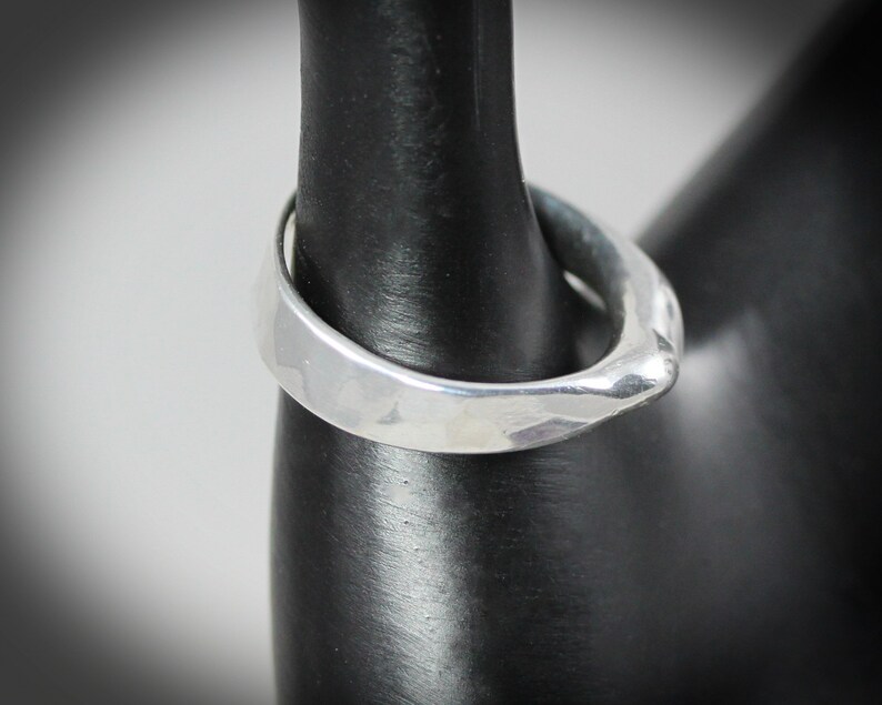 Shiny Fine Silver Fusion Dual Drip Ring With Cool Faceted - Etsy