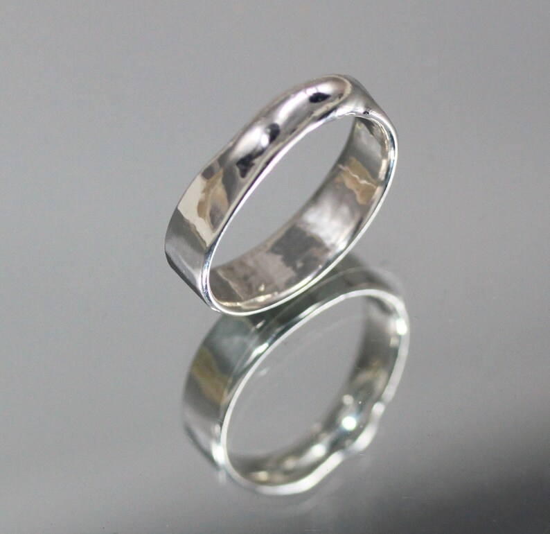 Shiny Fine Silver Fusion Dual Drip Ring With Cool Faceted - Etsy