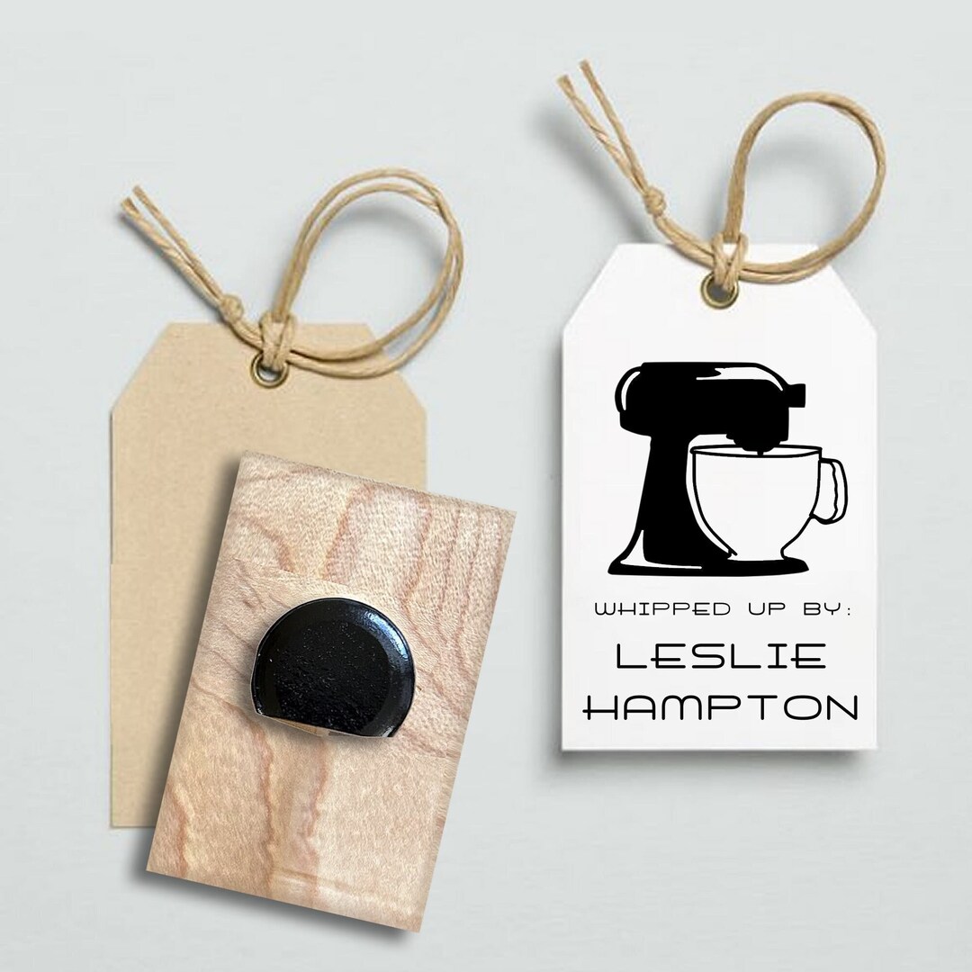 Custom Kitchen Stamp - Personalized Kitchen Stamp - 2 X 3 Wood Mount ...