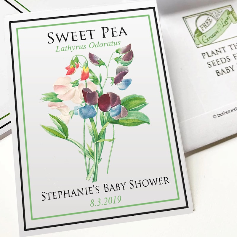 Sweet Peas Party Favor - Etsy