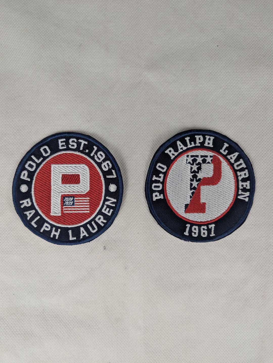2 Psc of Poolo Raalph Laurren Patch Iron on Sew on Embroidered 3.75" - Etsy