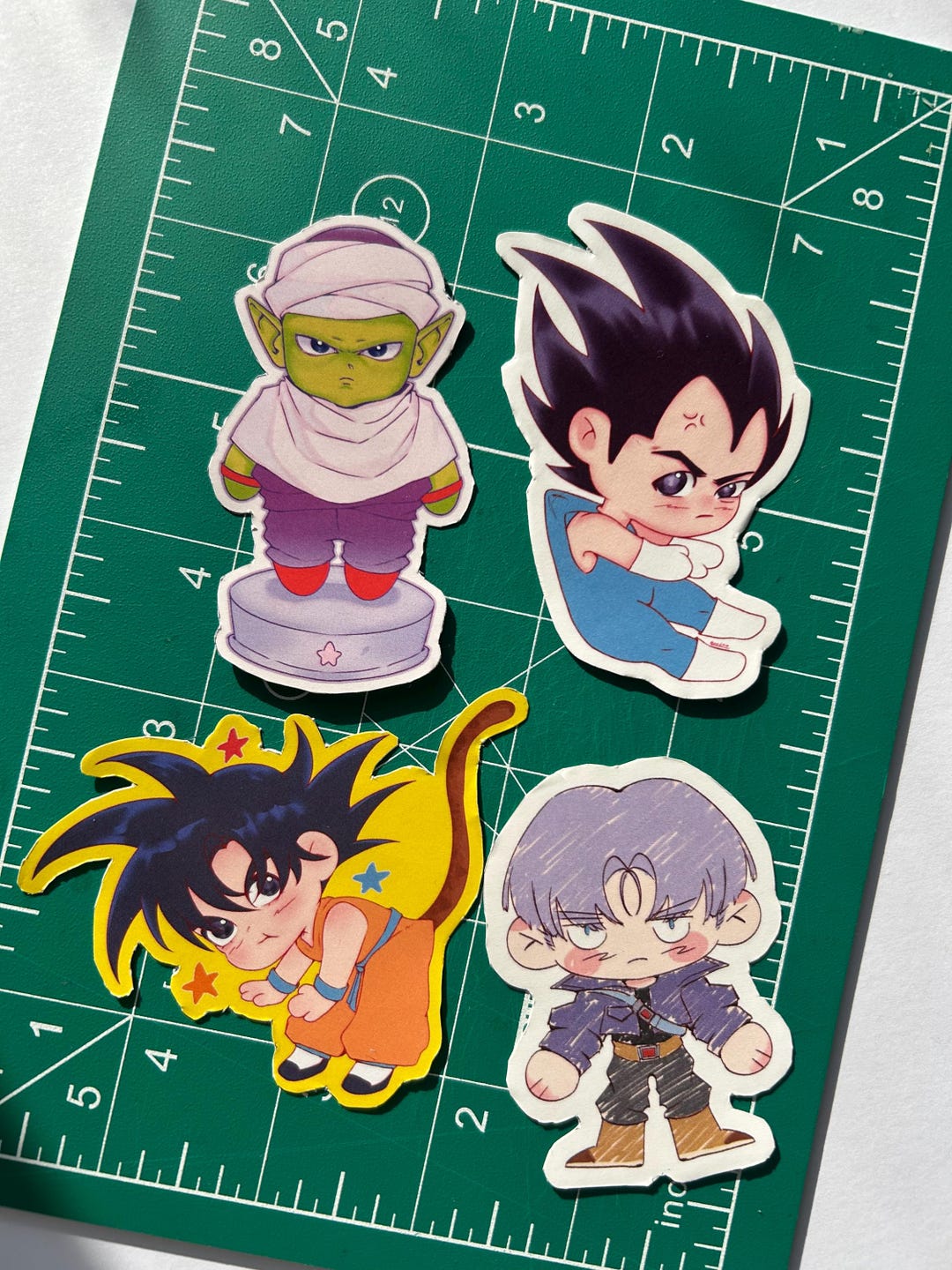 Dragon Ball Stickers | Goku, Piccolo, Vegeta, Trunks | DBZ - Etsy