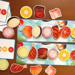 BBQ Kebab Game for Kids: Montessori Pretend Play (printable PDF) - Etsy