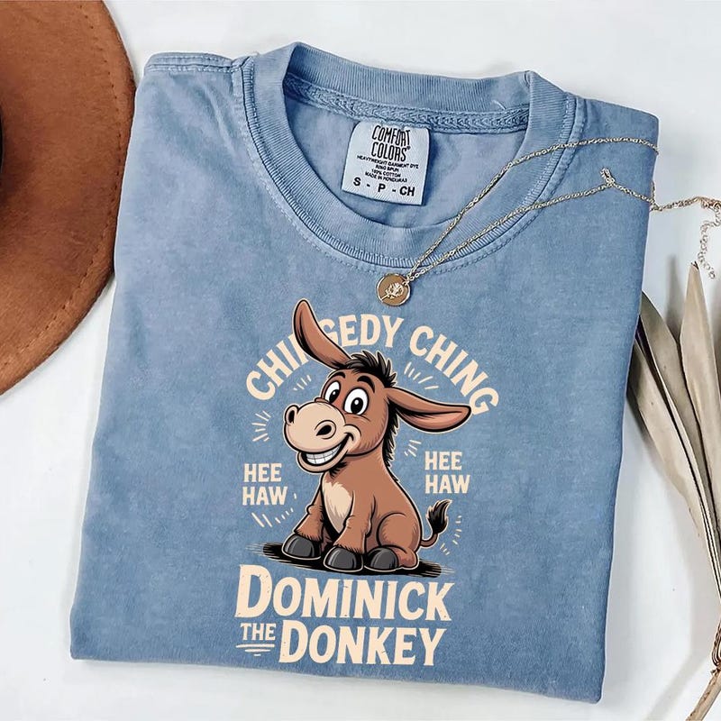 Dominic the Donkey Shirts - Etsy