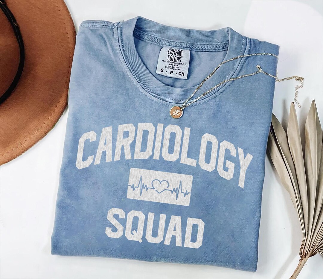 Cardiology Squad Shirt, Cardiology Nurse Shirt, Heart Health Shirt ...