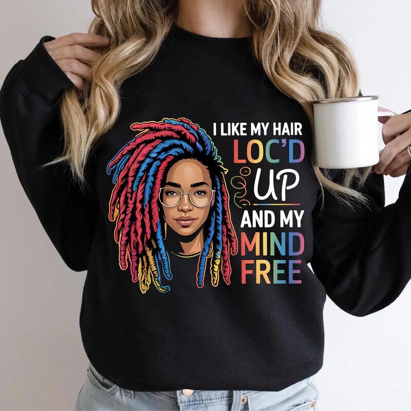 Black Girl With Dreadlocks Tshirt - Etsy Australia