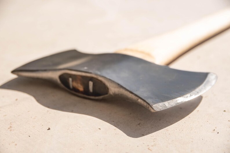 Custom Double Bit Axe | Hand-finished Hickory Handle | Heritage-style ...
