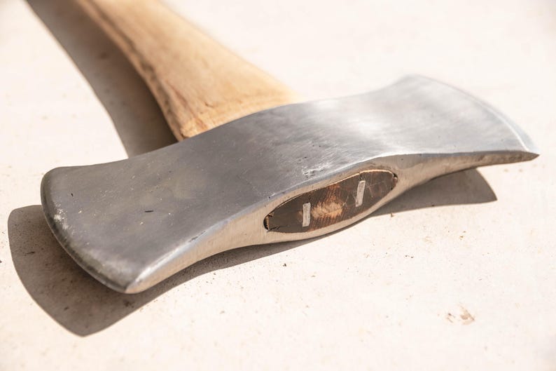 Custom Double Bit Axe | Hand-finished Hickory Handle | Heritage-style ...
