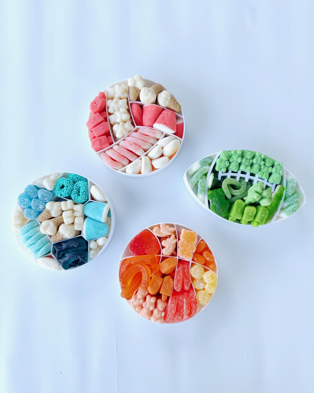 Sports Candy Tray, Custom Team Colors, Party Favor - Etsy