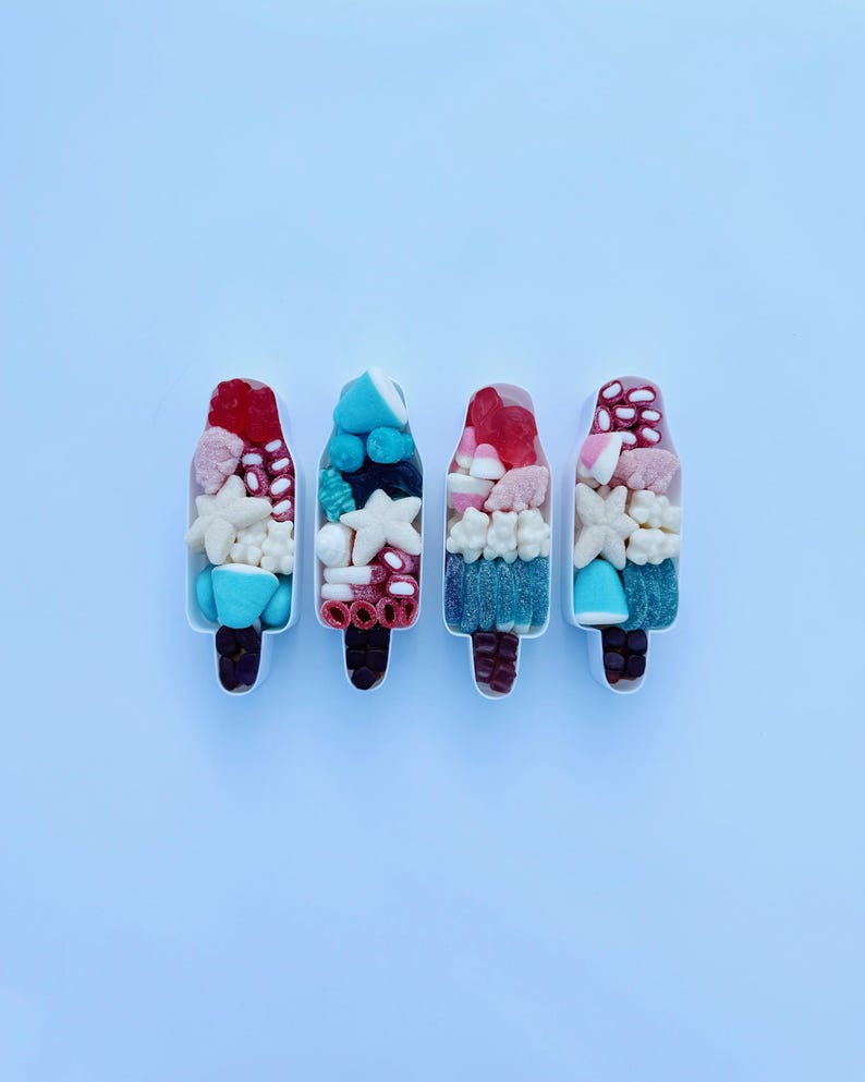 Rocket Pop Candy Tray 3D Printed Candy Included 4th of July Snack Box ...