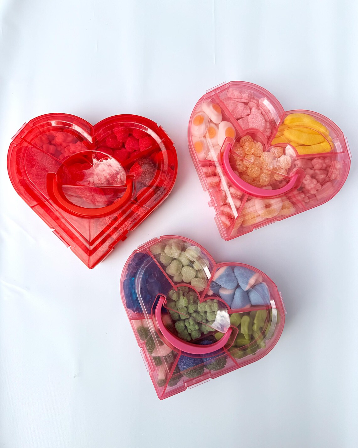 Heart Snackle Boxes Filled With Gummy Candy Make a Sweet and Fun ...