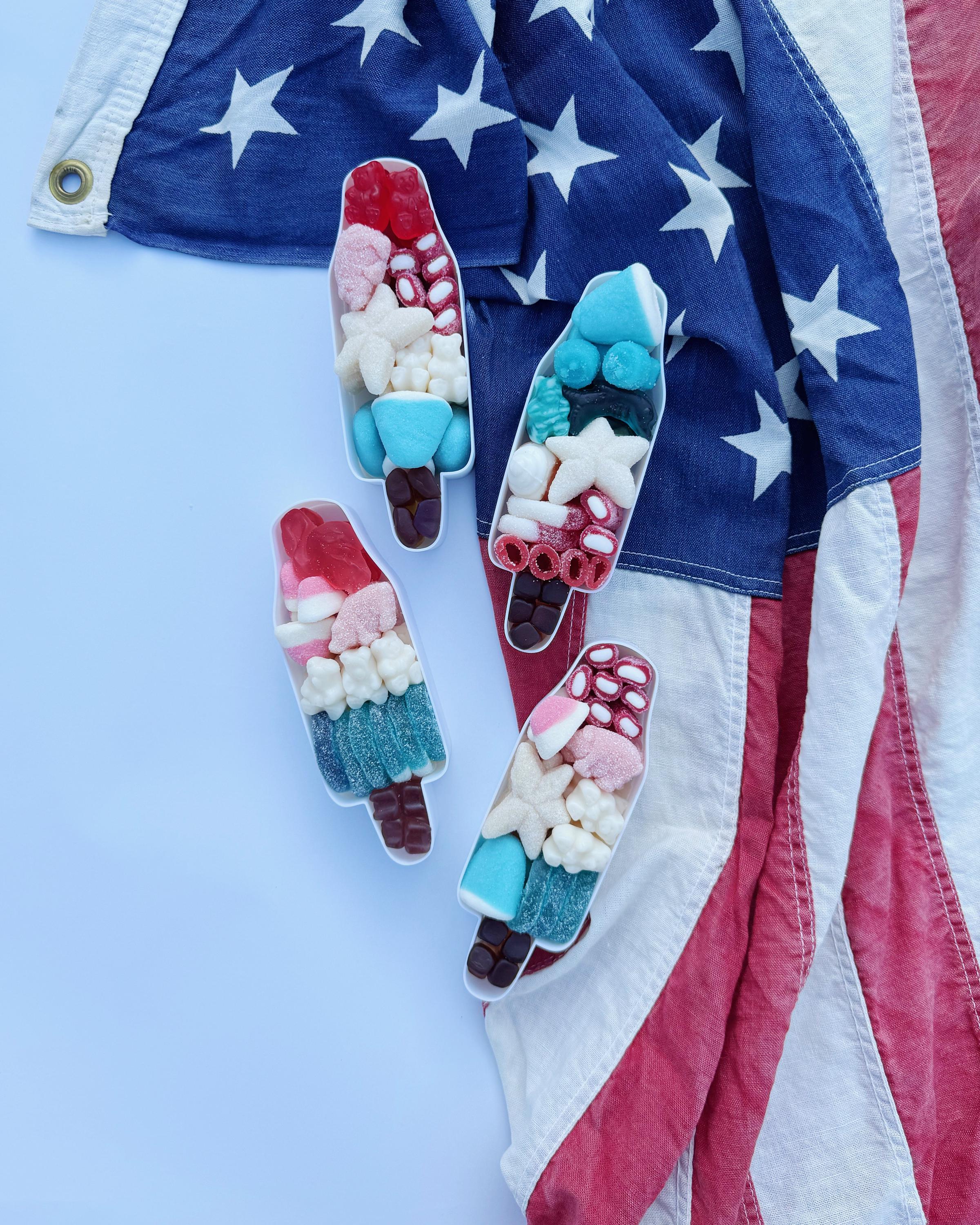 Rocket Pop Candy Tray 3D Printed Candy Included 4th of July Snack Box ...