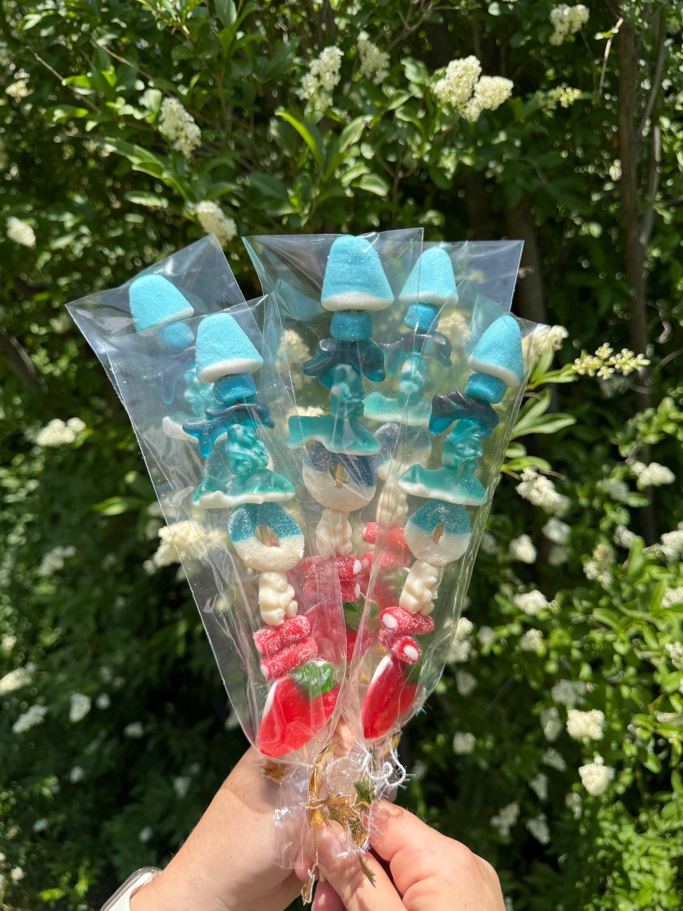 5+ Custom Candy Kabobs Birthday Party Favors Party Decor Birthday Treat ...