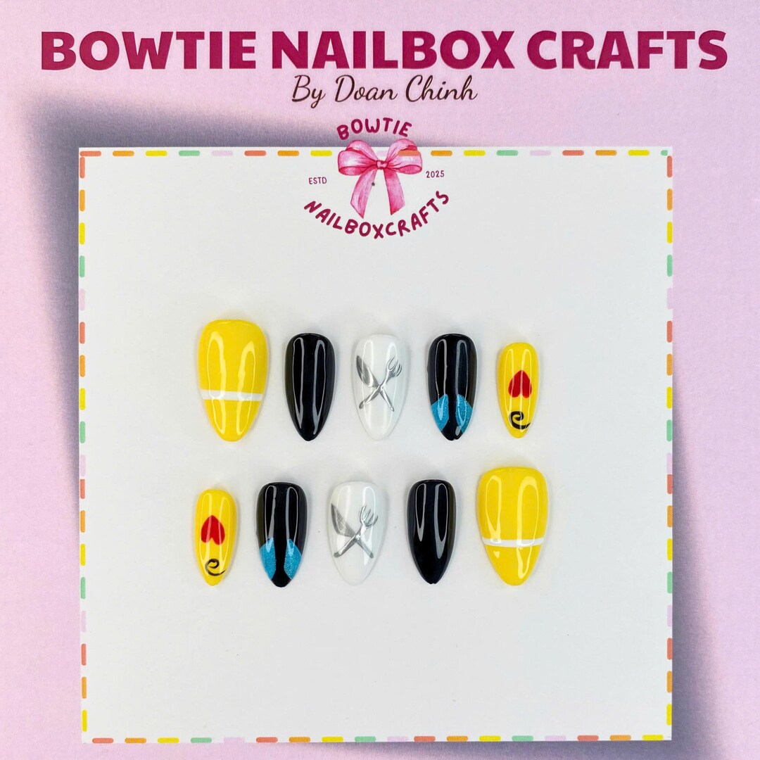 San.ji One Pie.ce Press on Nails, Anime-inspired Fake Nails With Chef ...