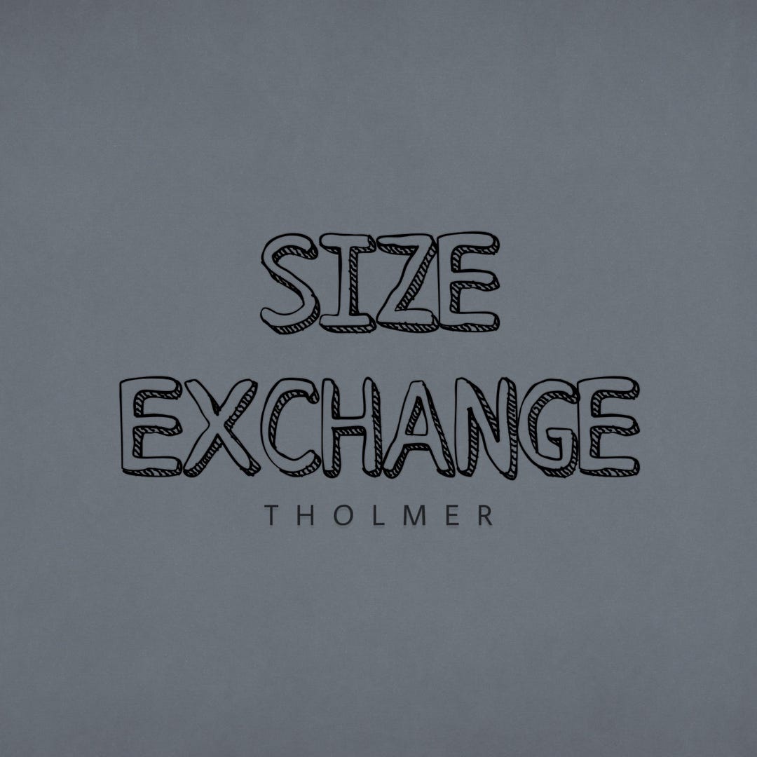 Ring Size Exchange - Tholmer - Etsy
