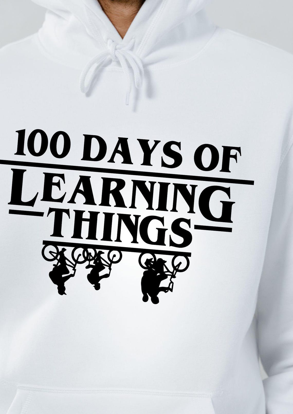 100 Days of Learning SVG PNG | Stranger Things Inspired | School ...