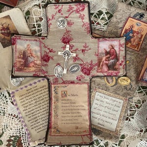 Handmade Catholic Pocket Altar/oratory/shrine for Daily Devotion and ...