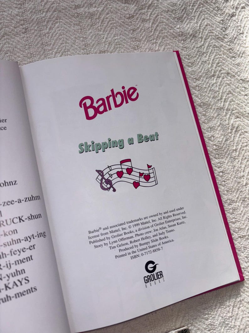 Barbie Vintage Books and Puzzle Lot 90s - Etsy