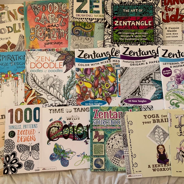 Zentangle Doodles - Etsy
