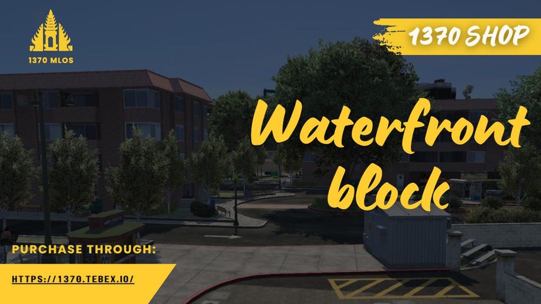 1370 - Waterfront Block | GTA V Fivem RP | M.L.O. - Etsy