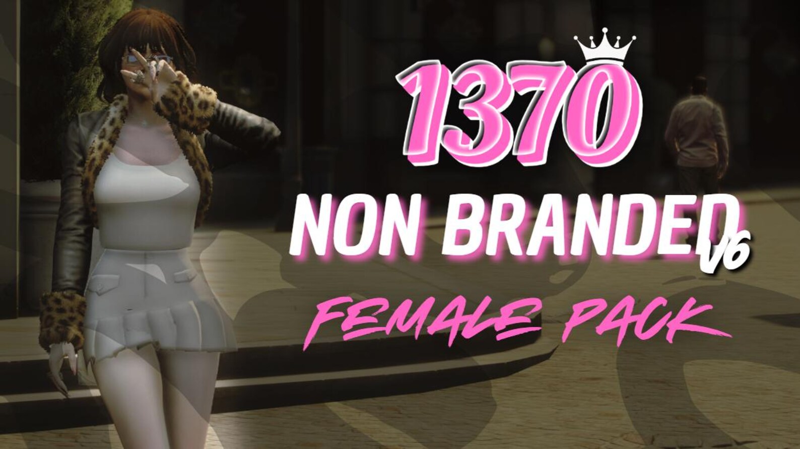 1370 - Female TOS Non-branded Clothing Pack V6 | Best Fivem Non-branded Clothing Pack Male GTA ...